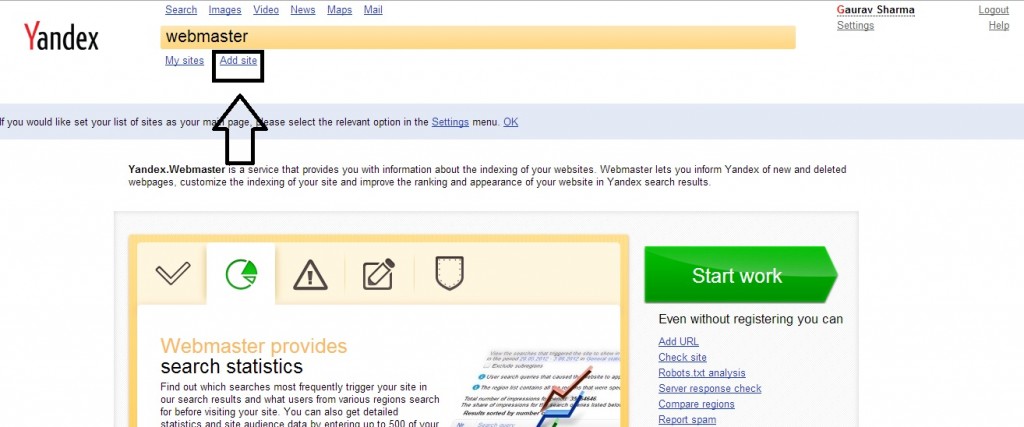 How to Submit Website in Yandex Webmaster Tools?